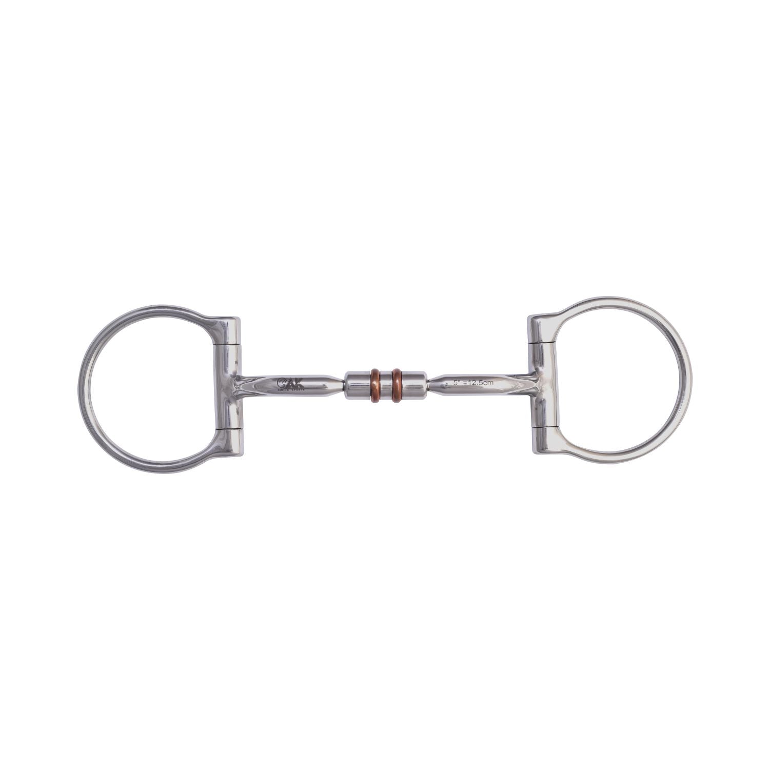 AK D-Ring Rotary Curved Mouthpiece Bit