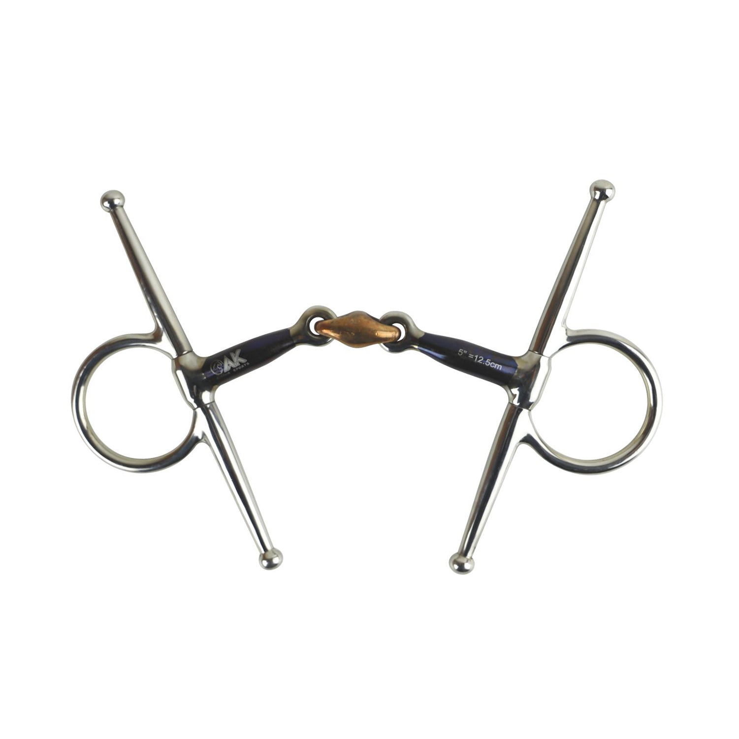 AK Full Cheek Bit with Cooper Lozenge